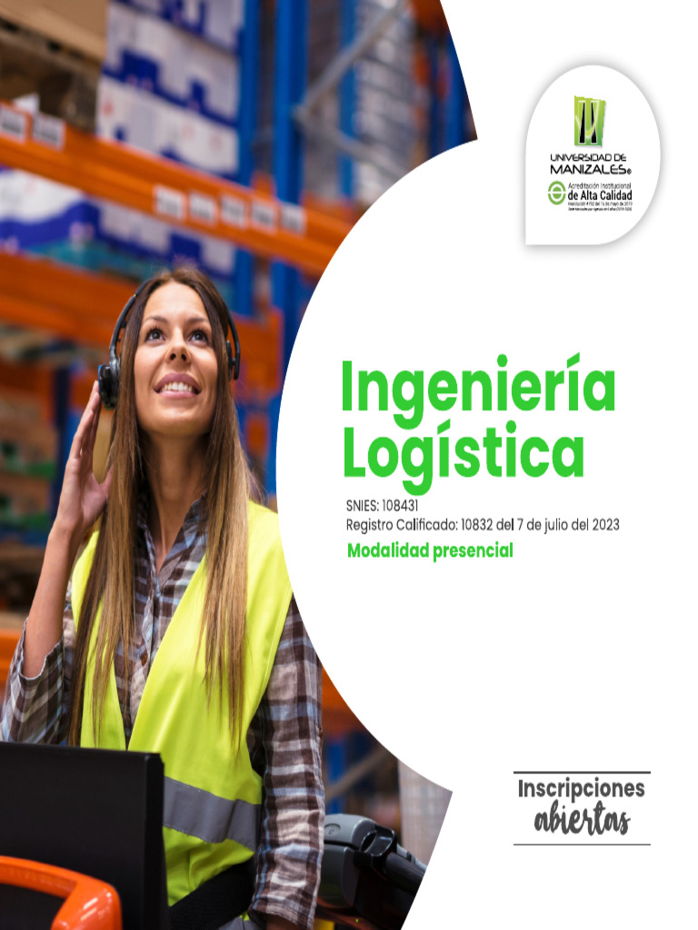 Ingeniería Logística Brochure Presencial | PDF