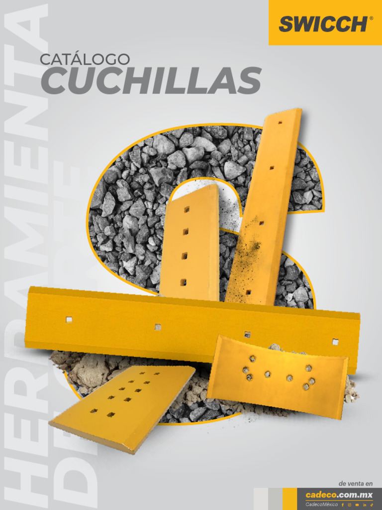 Catalogo Cuchillas y Gavilanes Swicch ® | PDF | Bienes manufacturados ...