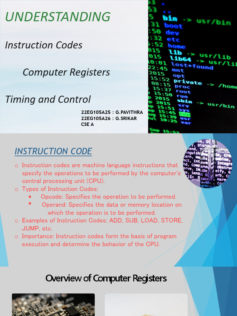 Coa Presentation | Download Free PDF | Central Processing Unit | Computer Architecture