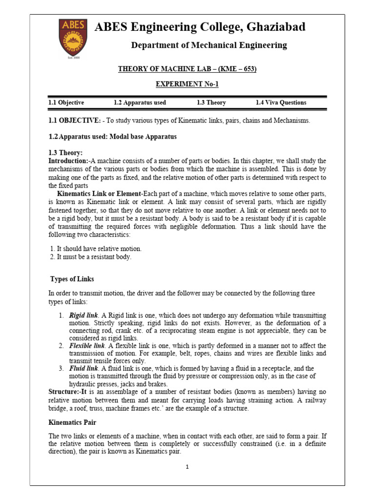 TOM Lab Updated Manuals (Main Document) | PDF | Rotation | Gear