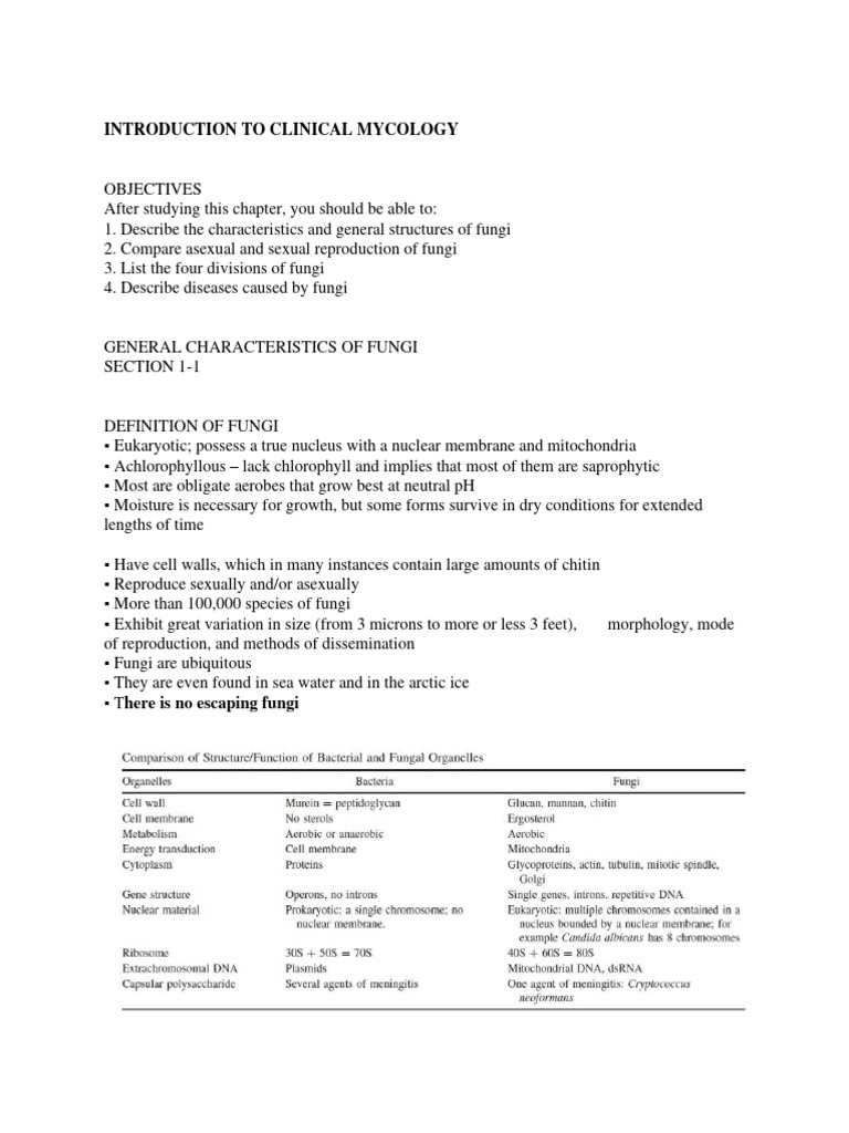 MYCOLOGY_prelim | PDF | Fungus | Mold