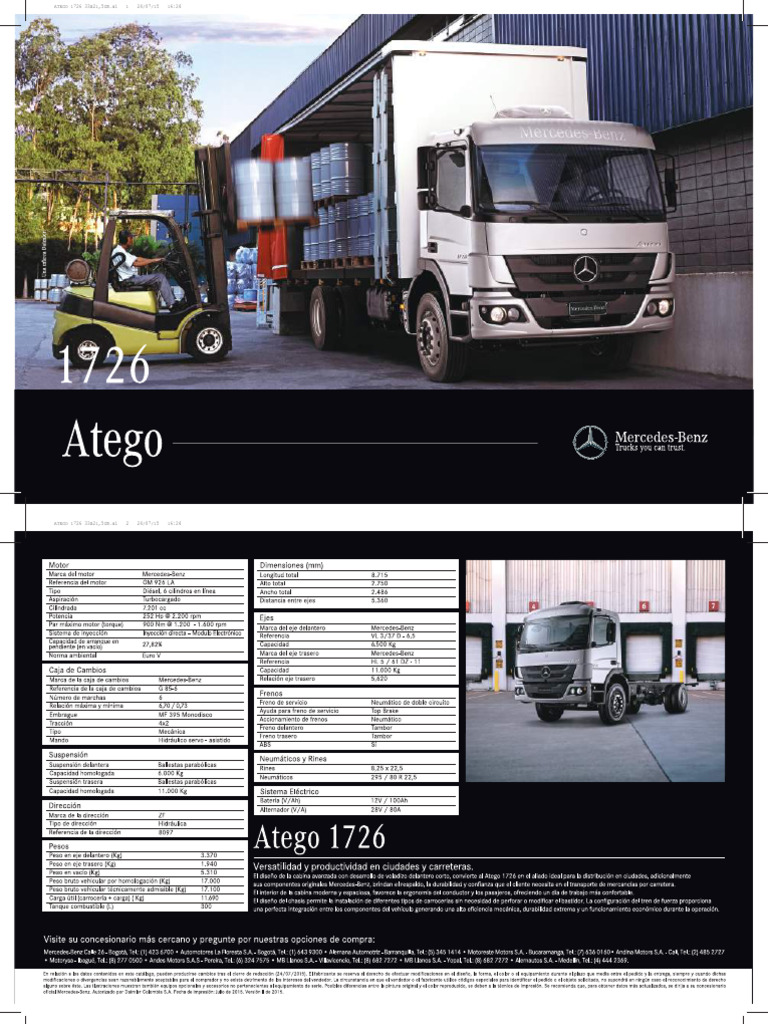 Catalogo Atego 1726 - C | PDF
