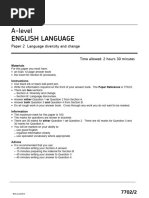 Gcse English Language Key Dates 2024 25 | PDF | Qualifications