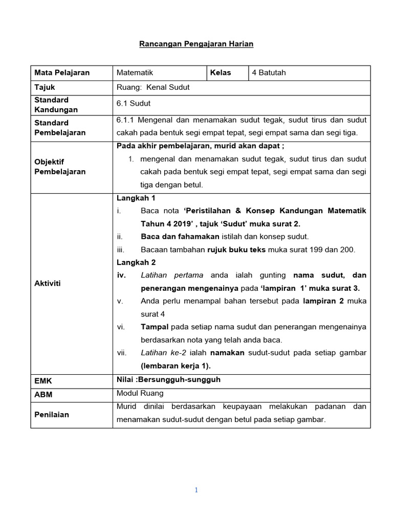 Modul Ruang | PDF