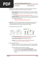 ? IGCSE Biology Chapter 11 Notes | PDF | Respiratory System ...