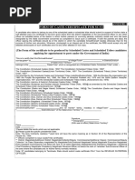 Caste Certificate Format | PDF | Government Of India