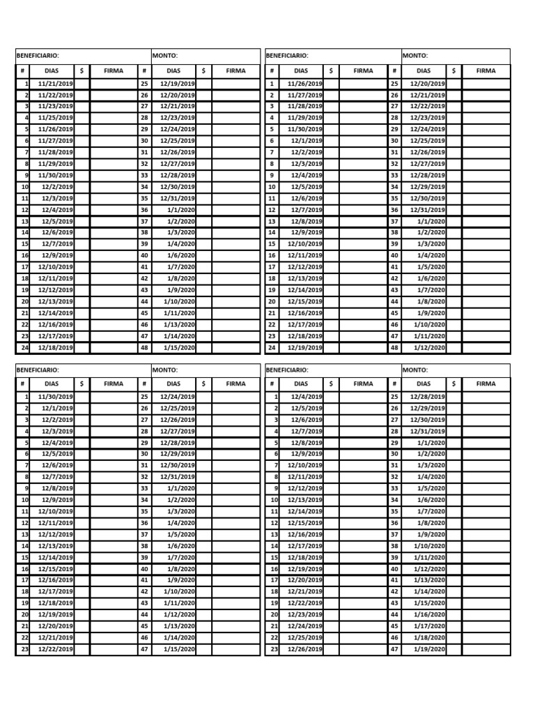 FORMATO DE CONTROL DE CREDITO Actualizado | PDF | Ciencias sociales