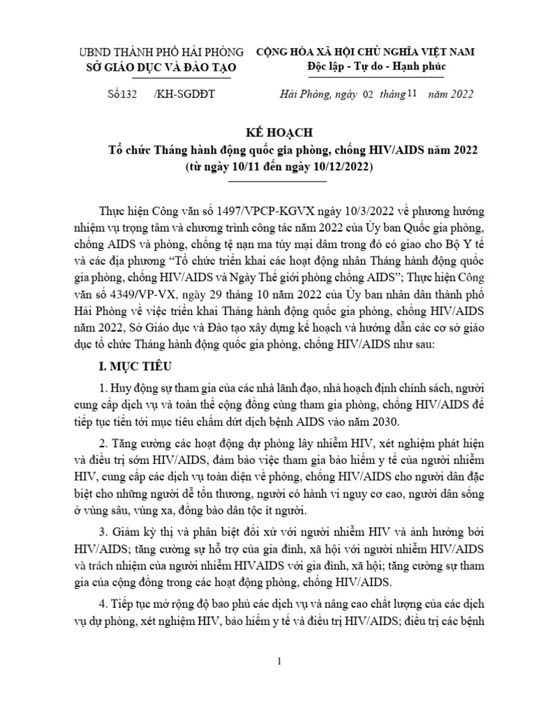 Data - Haiphong - Thcstrangcat - 2022 - 11 - KH To Chuc Thang Hanh Dong Quoc Gia Phong Chong Hiv ...