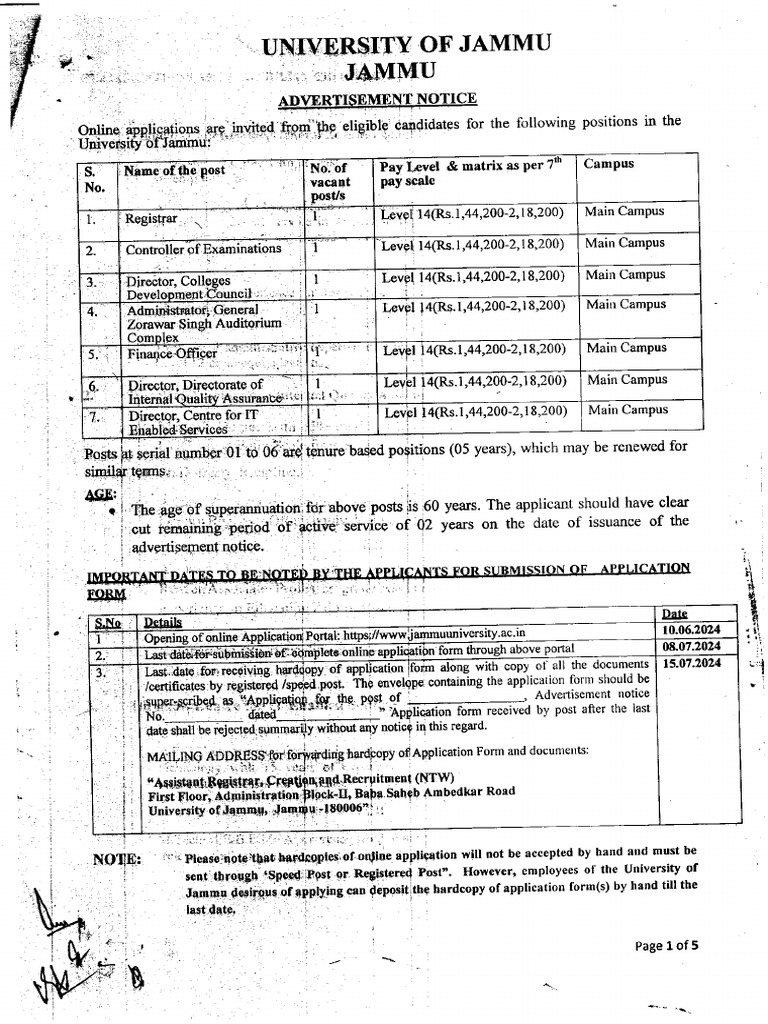 Advertisement Notice 3521-3620 | PDF