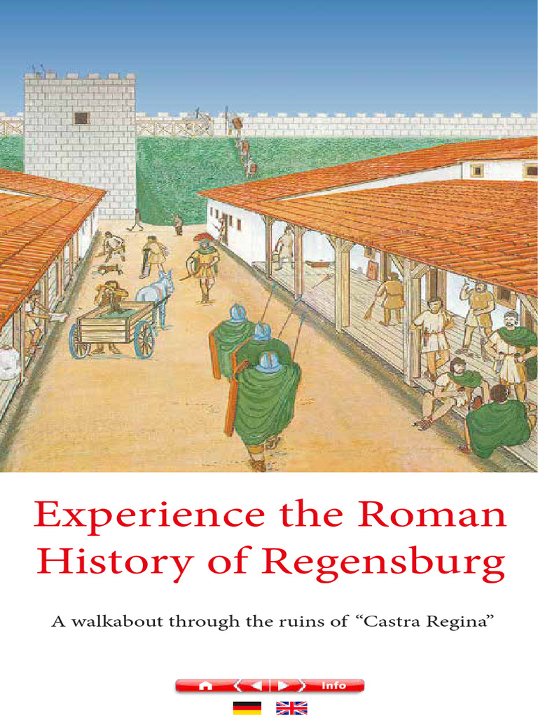 Roman Fortress History in Regensburg | PDF | Fortification | Roman Legion
