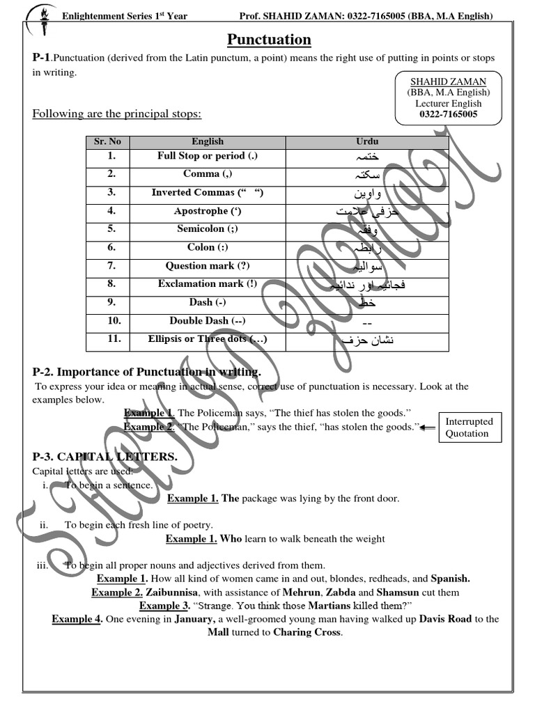 Punctuation | PDF | Punctuation | Comma