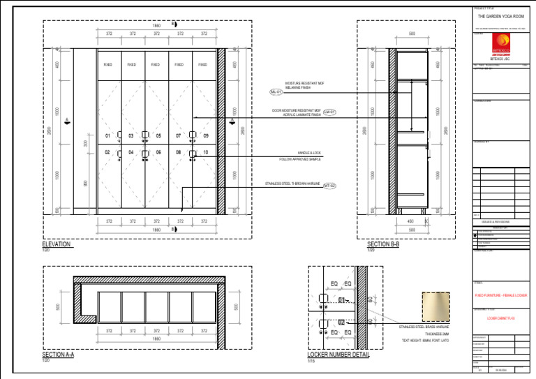 Tgy Yoga Room Set 27.fur Fu03 | PDF | Materials | Building Materials