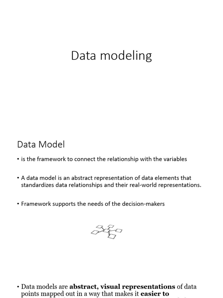 Data Modeling | PDF | Art | Technology & Engineering