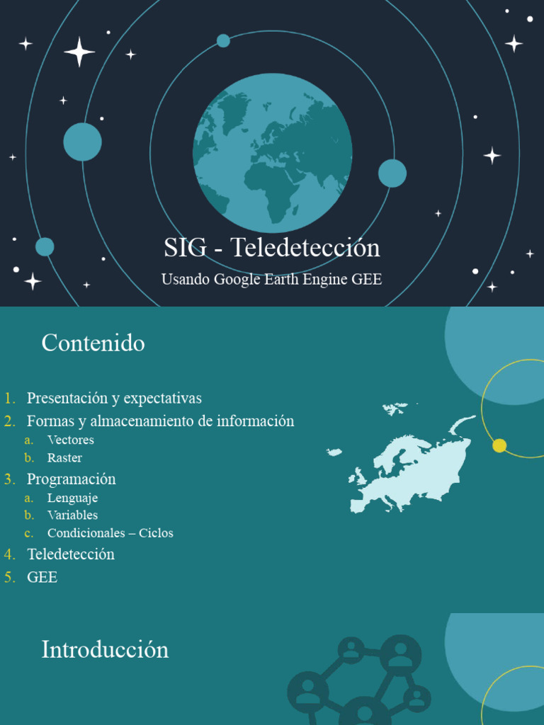 SIG Teledeteccion GEE v1 | PDF | Sistema de información geográfica ...
