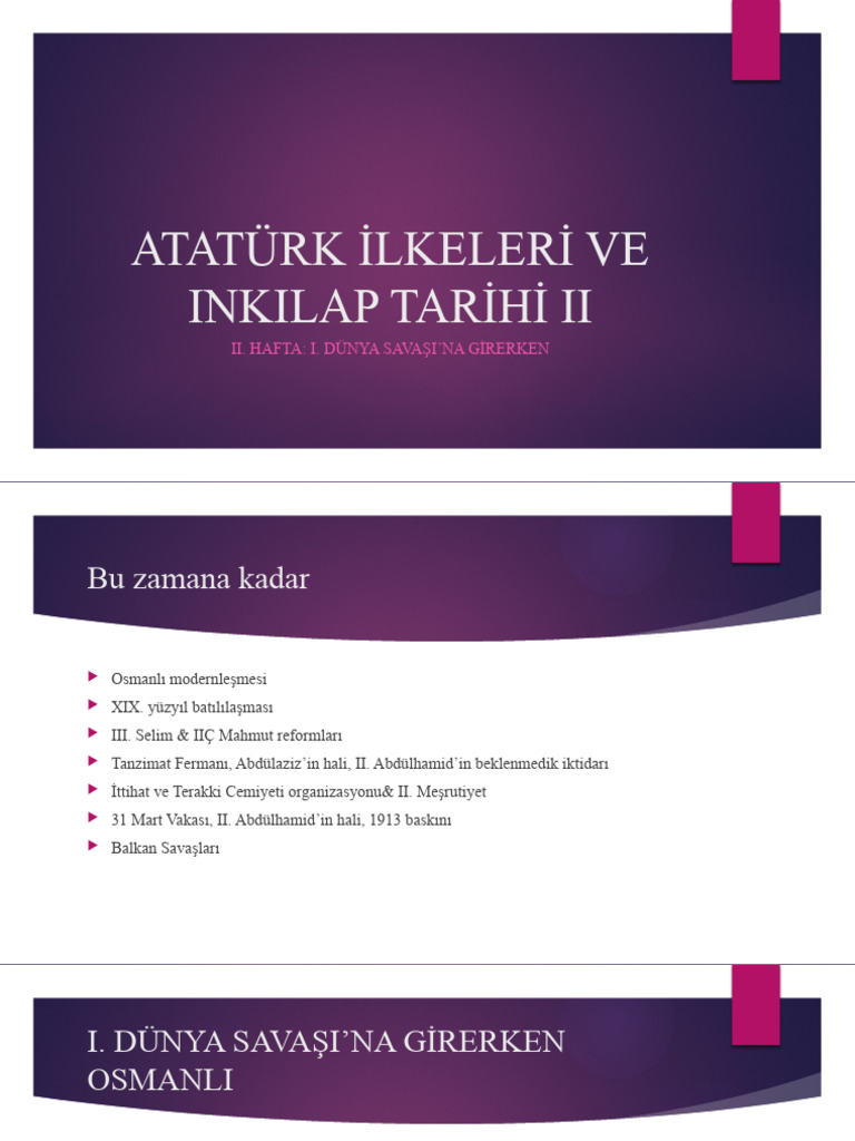 Ata Ii Hafta | PDF