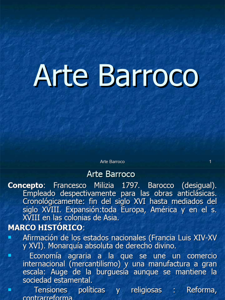Arte Barroco | PDF | Barroco | Escultura