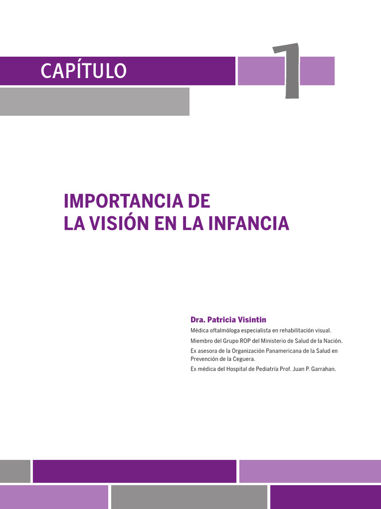 Importancia de La Vision en La Infancia | PDF | Ojo humano | Miopía