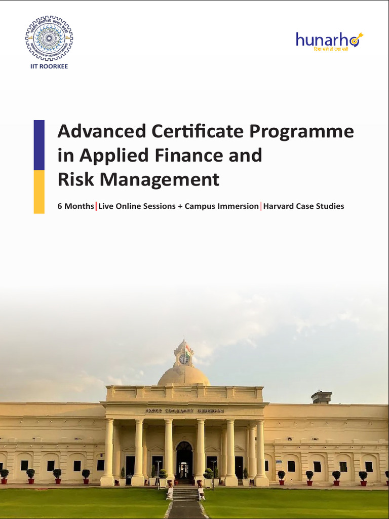 Applied Finance and Risk Management | PDF | Valuation (Finance) | Economies