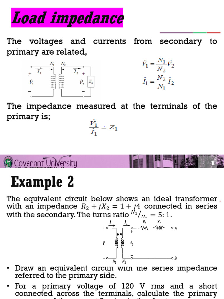 TRANSFORMER_GEC228_2024_2 | PDF | Transformer | Electrical Impedance