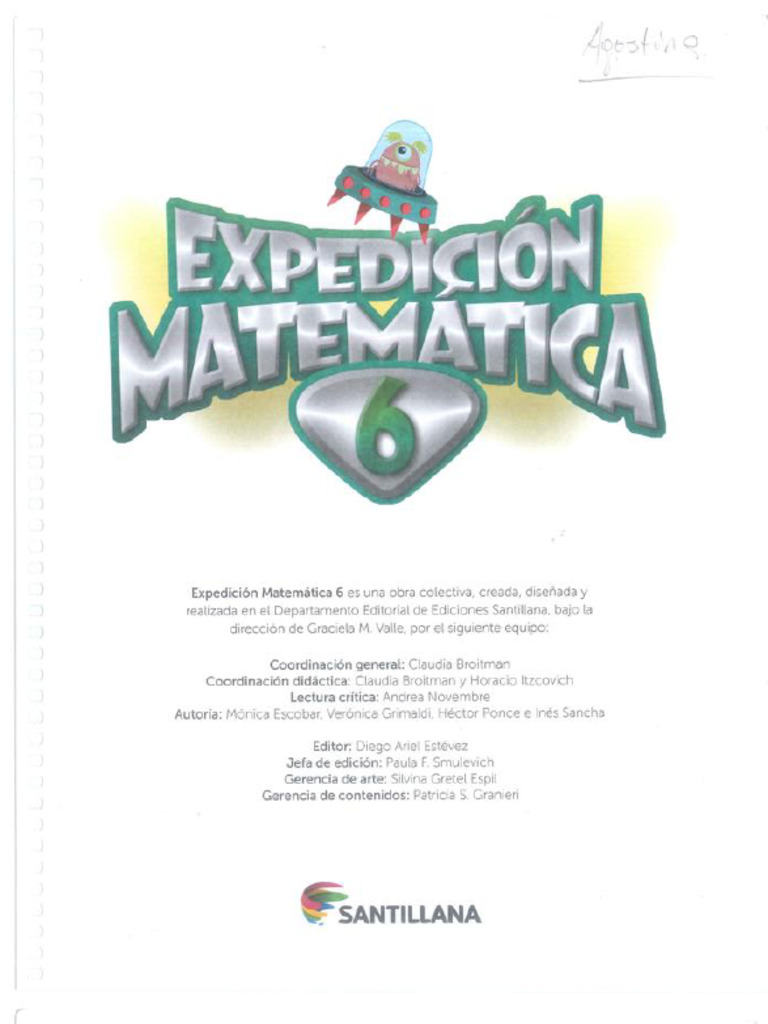 Expedicion Matematica 6 | PDF