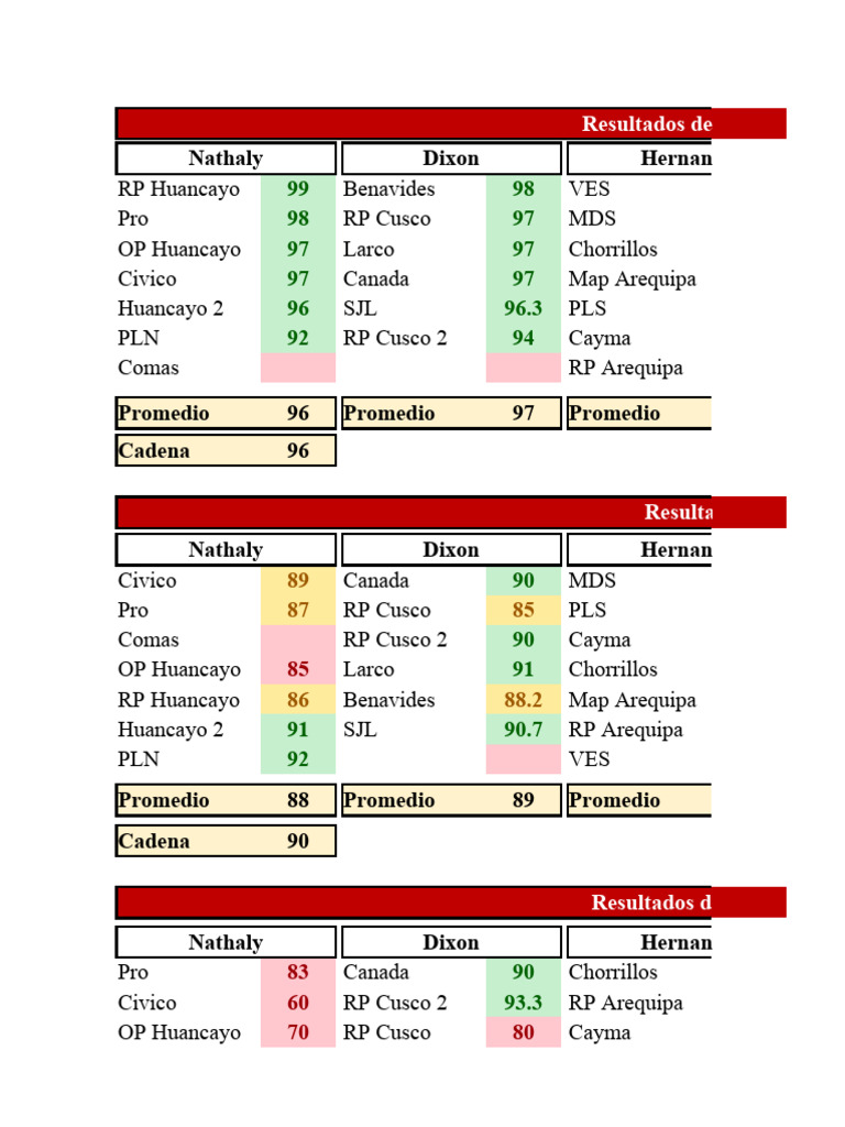 RESULTADOS AUDIT 360° - Enero 2024 | PDF