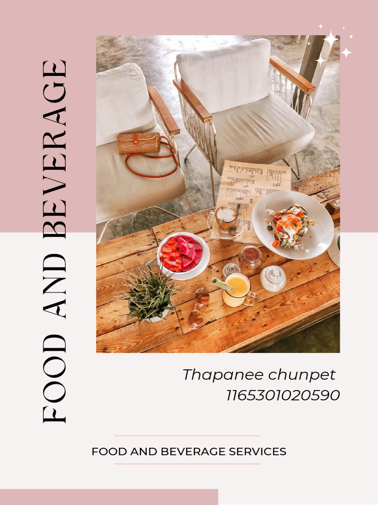 Food and Beverage | PDF | Alcoholic Beverages | Drink