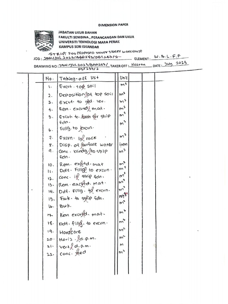 Answer For Ap126 Proposed Single Storey Warehouse. | PDF