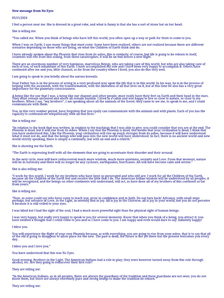Message of Hope and Transformation | PDF
