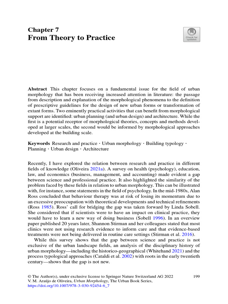 07 (TEXT) From Theory To Practice | PDF | Theory | Science