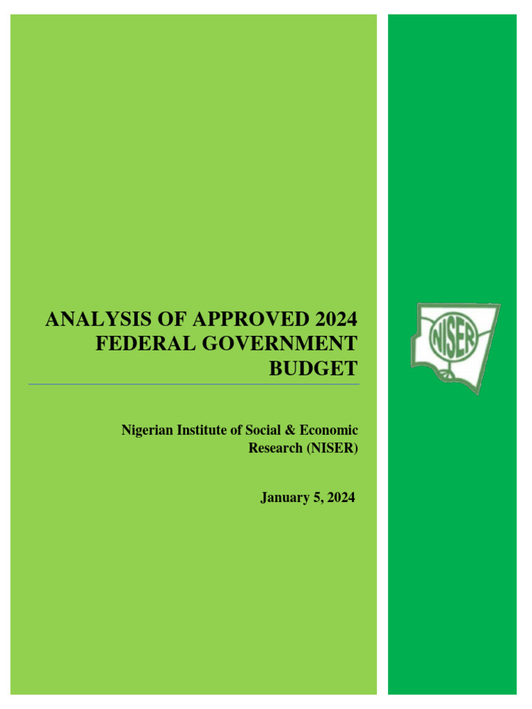 2024 Federal Budget Analysis | PDF | Government Budget Balance ...