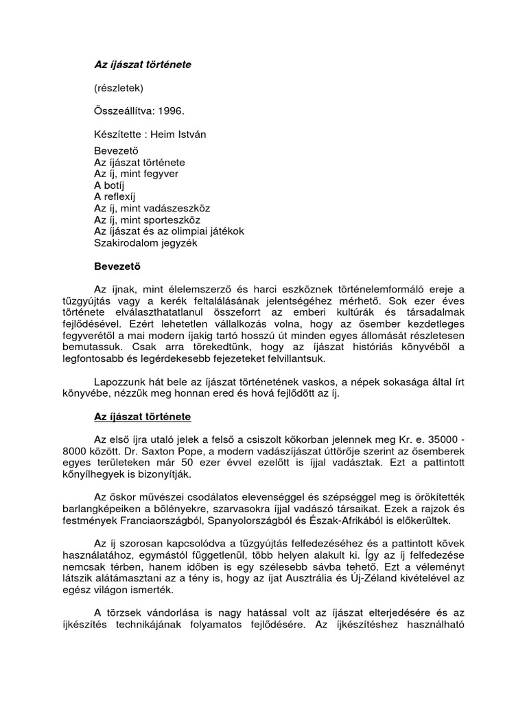 Ijaszat Tortenete | PDF