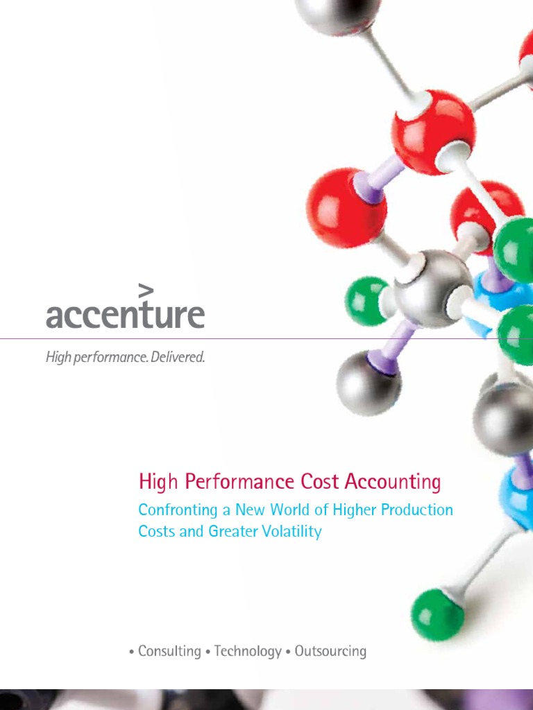 Accenture High Performance Cost Accounting | PDF | Inventory ...
