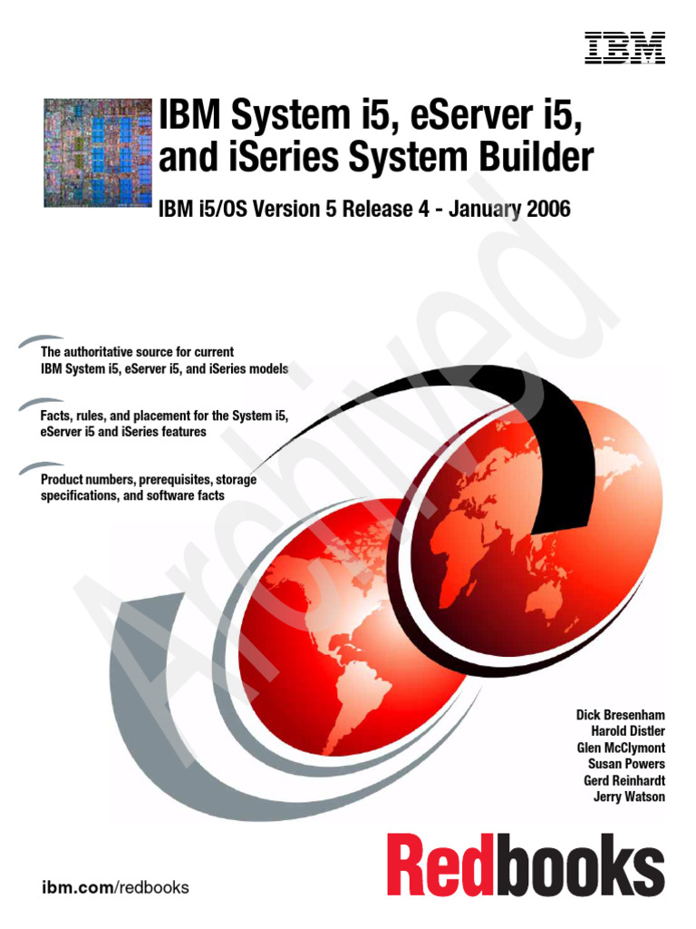 ISeries System Builder V5R4M0 | PDF | Computing | Computer Architecture