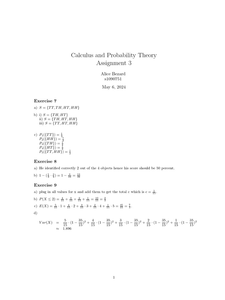 Calculus 3 | PDF | Applied Mathematics