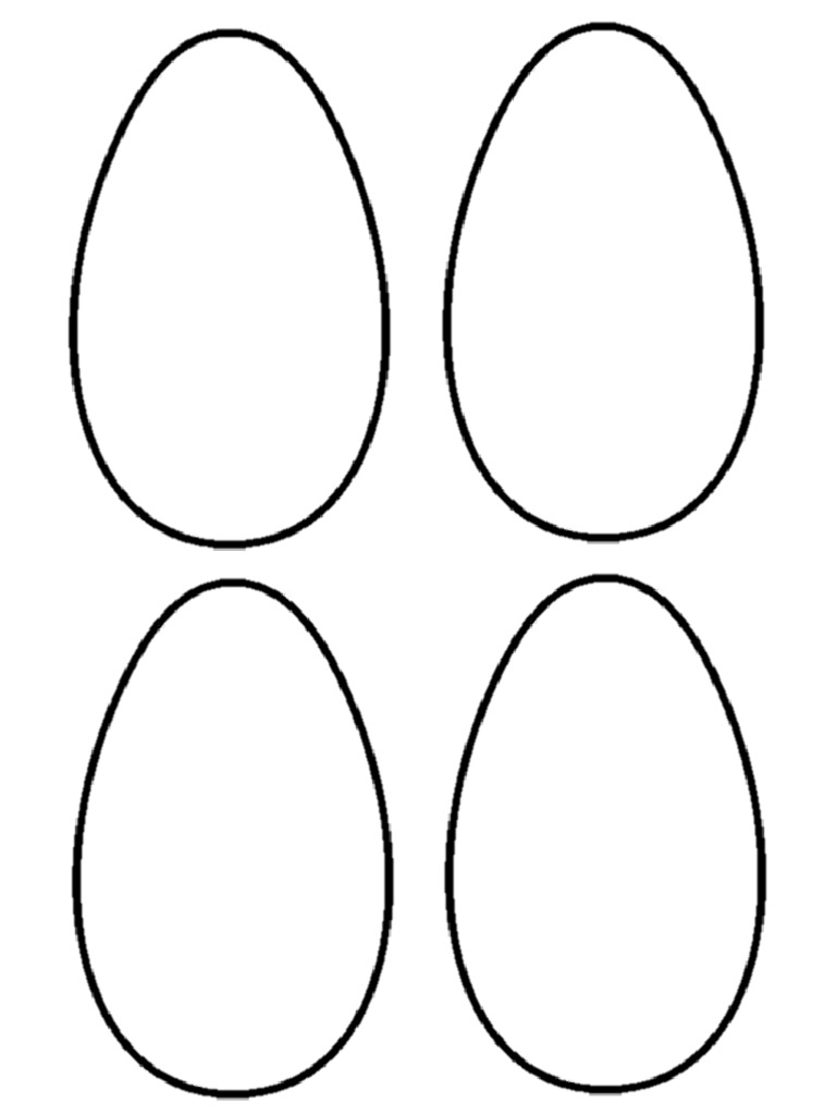 Blank Eggs For Numbers | PDF