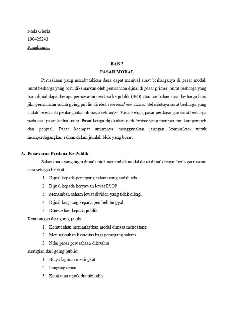 TPAI BAB 2 Dan BAB 3 | PDF
