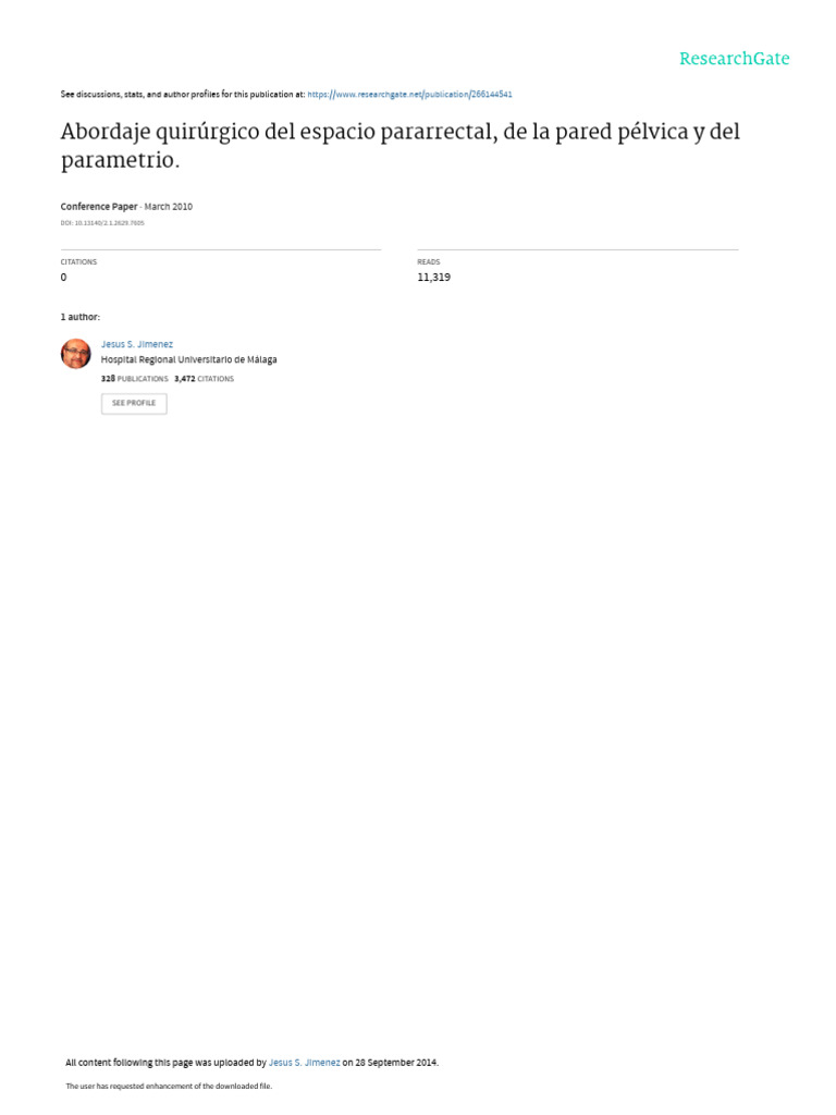 Anatomía Descargar Gratis Pdf Pelvis útero