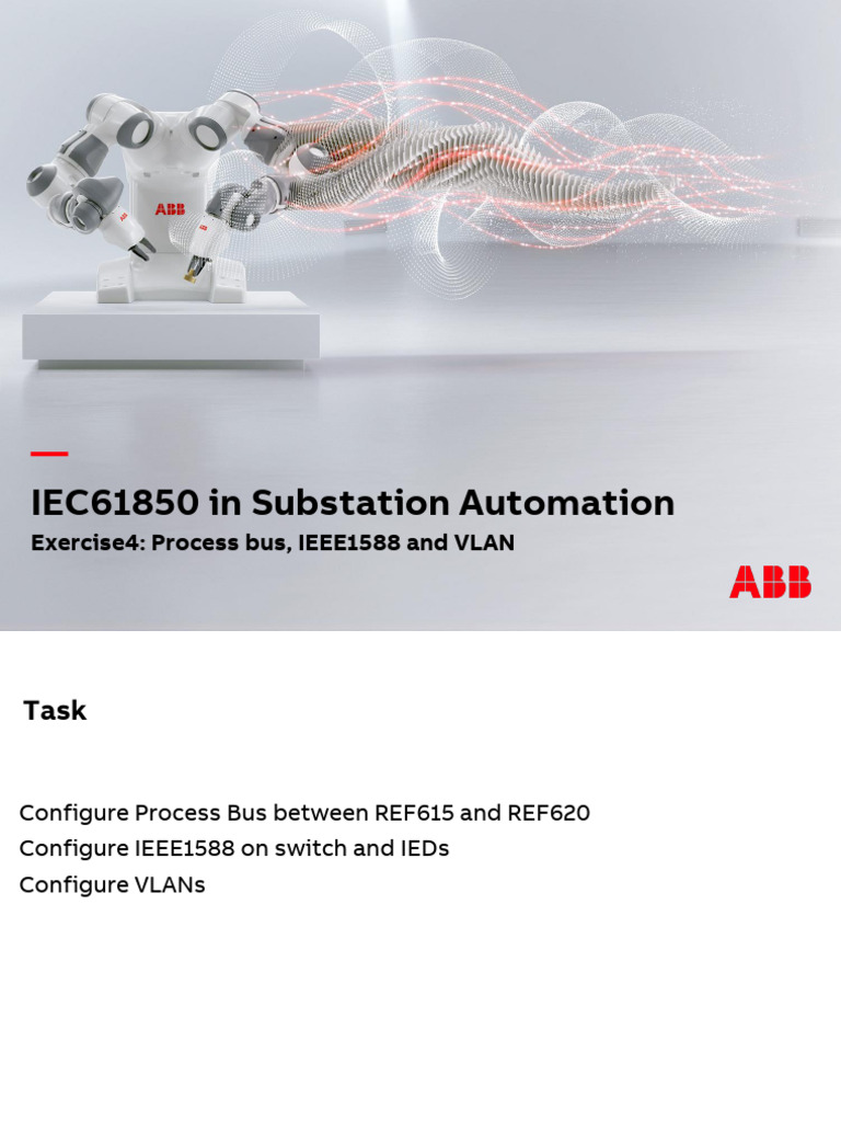 IEC61850 - Ex4 - Process Bus and IEEE1588 - Online | PDF | Automation ...