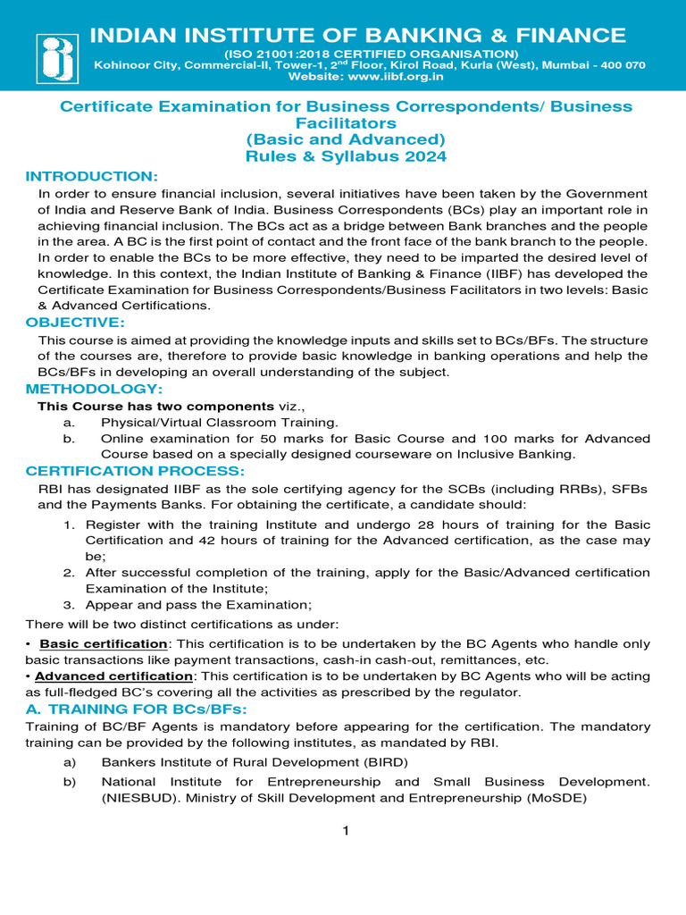 BCBF-DOA Syllabus - Updated 020424 - Revised - Amit | PDF | Identity ...