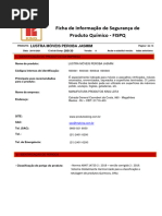 FISPQ Detergente - Minuano Neutro | PDF | Queimadura | Primeiros socorros