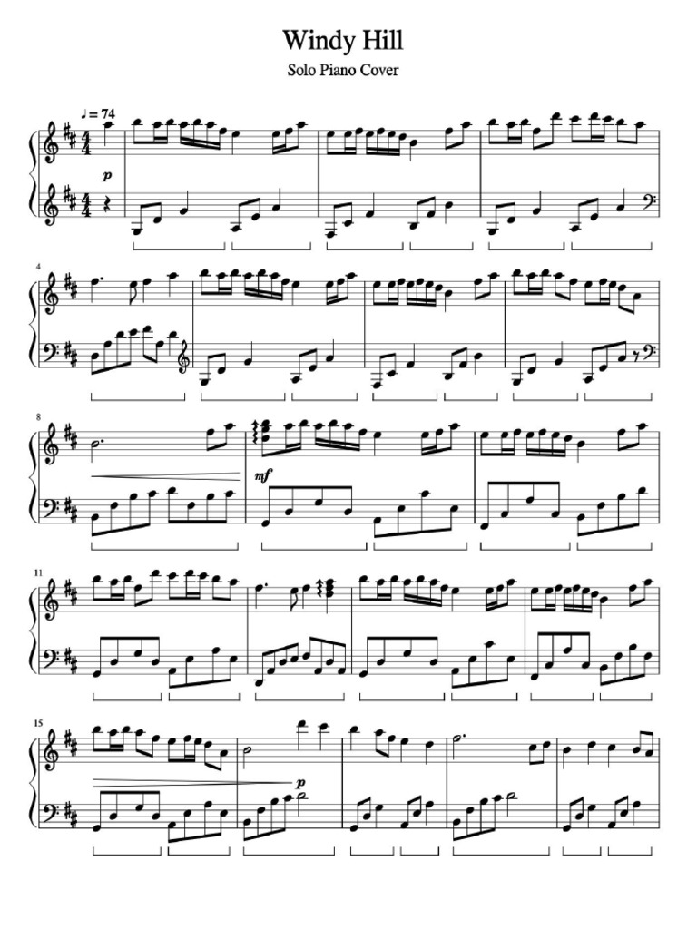 Windy Hill piano | PDF