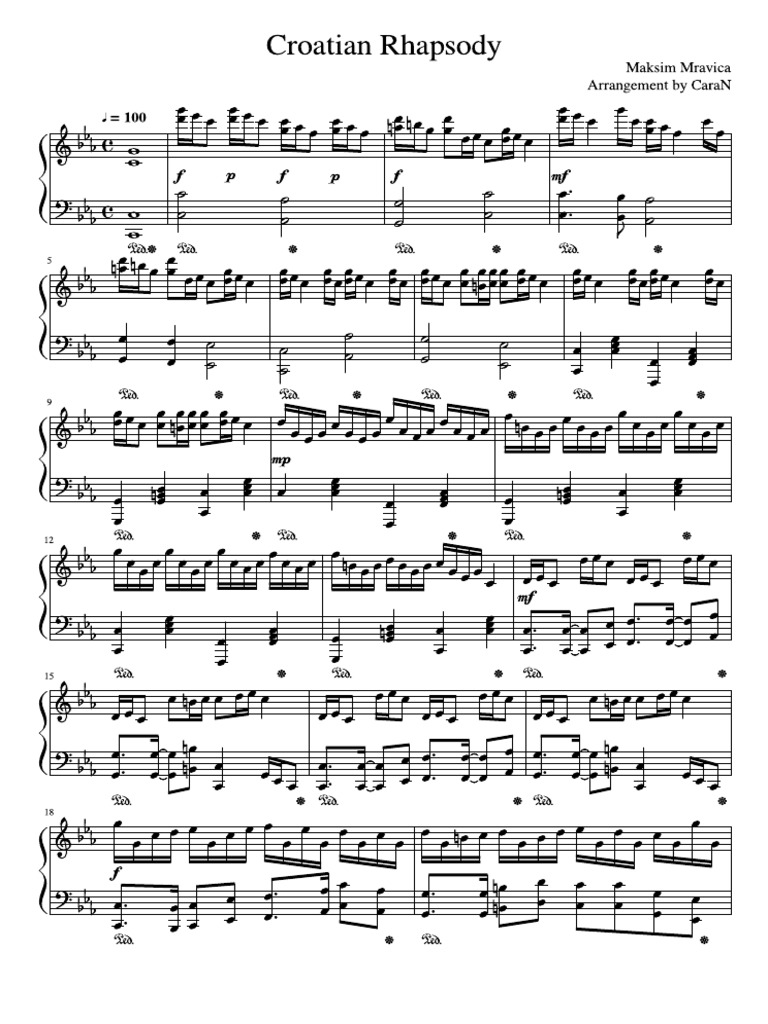 Croatian Rhapsody | PDF