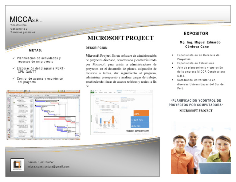 SEGUNDA CARA Programacion obras Ms PROJECT | PDF | Microsoft ...