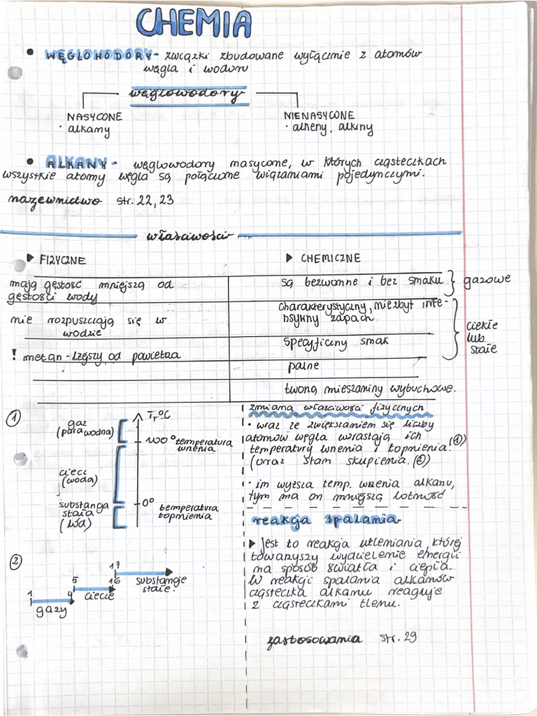Chemia Alkany, Alkeny, Alkiny | PDF