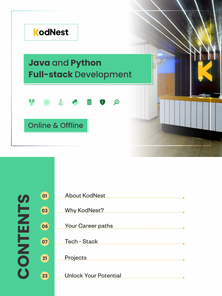 KodNest Course Brochure | PDF