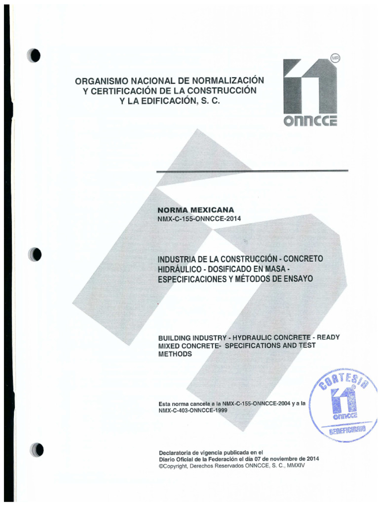 NMX_C_155_ONNCCE | PDF