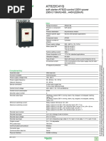 Soft Starter Specs for Engineers | PDF | Electric Motor | Relay