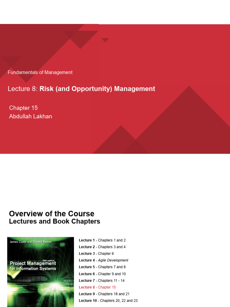 Risk Management | PDF | Risk | Risk Management