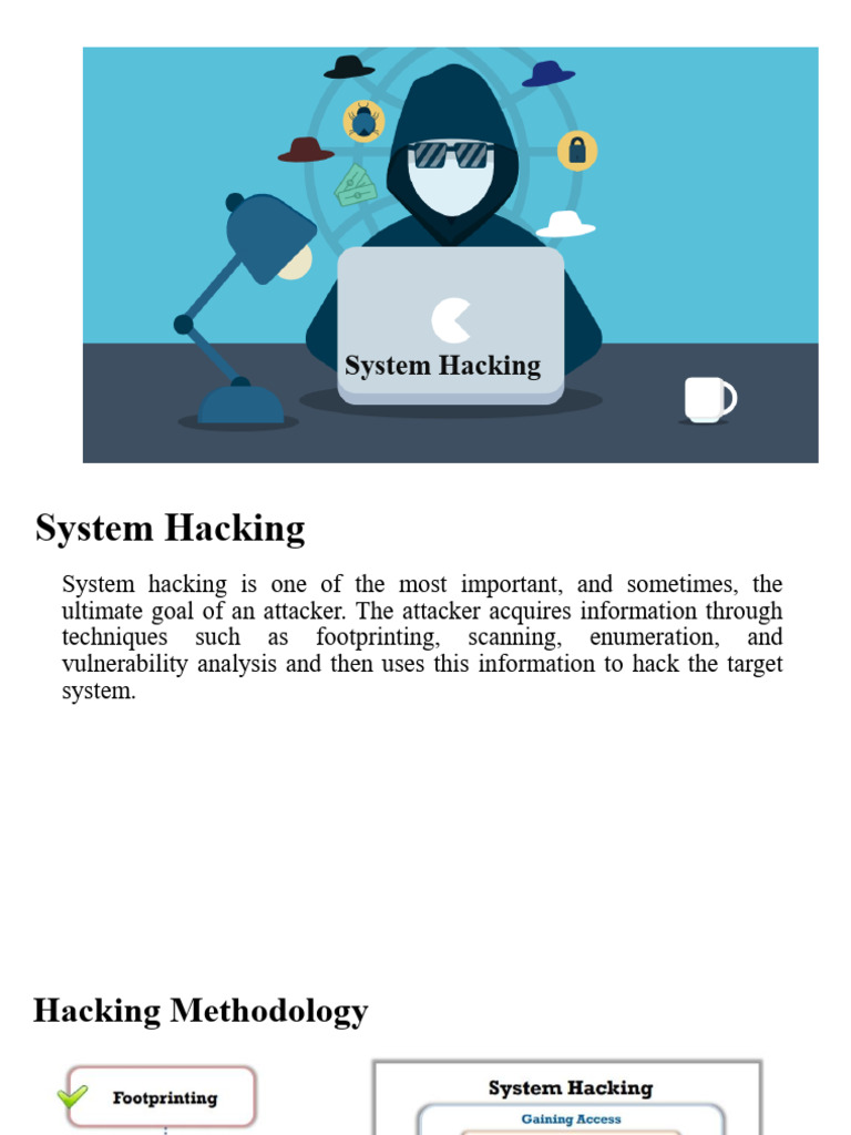 System Hacking | PDF | Password | Malware