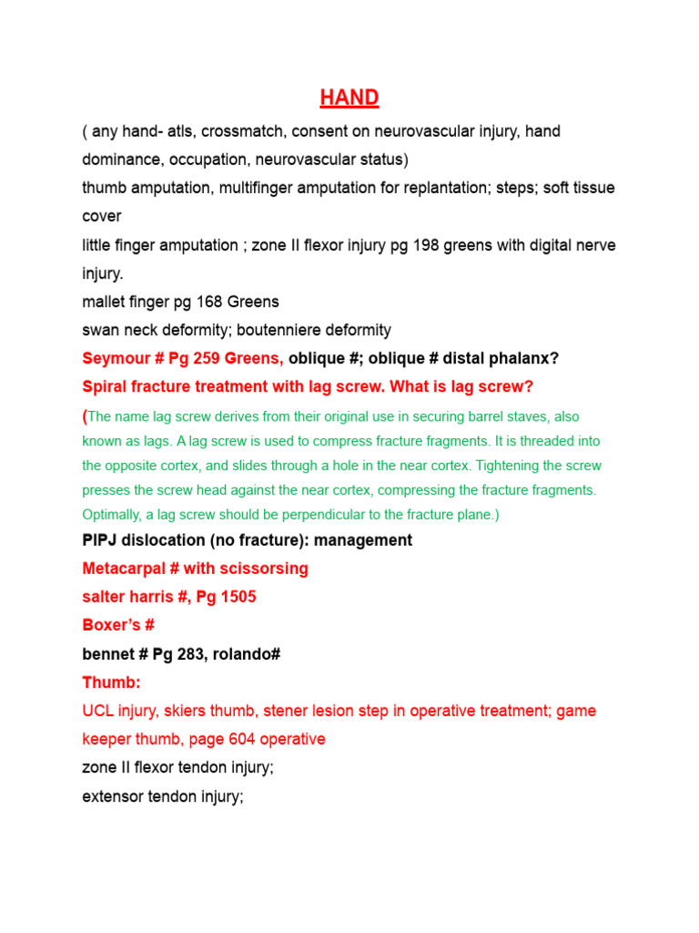 HAND | PDF | Hand | Thumb